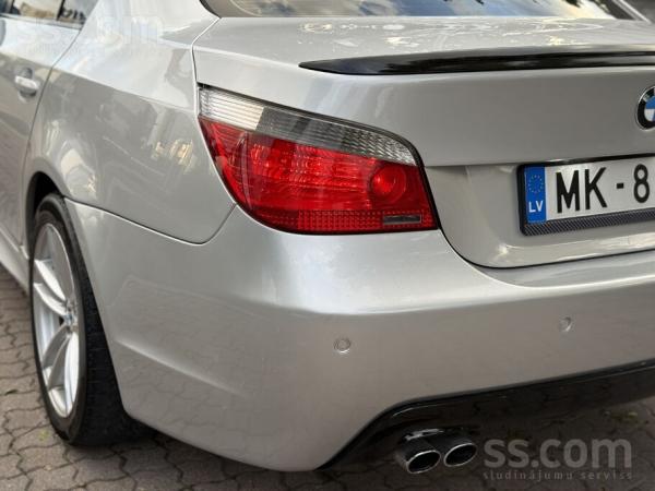 Grey BMW 530 2006 in Jelgava, with an engine capacity of 3.00 L and mileage of 0 thousand km for 5500 €, photo 7 on AUTOMOTO.COM.LV