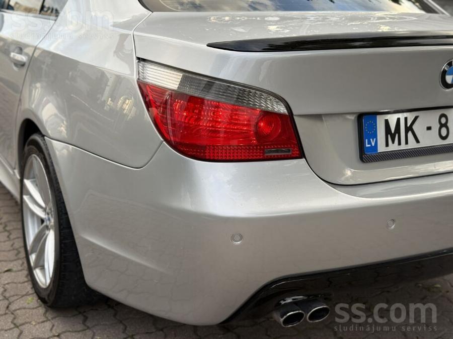 Grey BMW 530 2006 in Jelgava, with an engine capacity of 3.00 L and mileage of 0 thousand km for 5500 €, photo 7 on AUTOMOTO.COM.LV