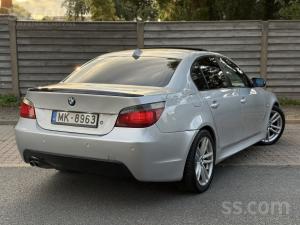 Grey BMW 530 2006 in Jelgava, with an engine capacity of 3.00 L and mileage of 0 thousand km for 5500 €, photo 12 on AUTOMOTO.COM.LV