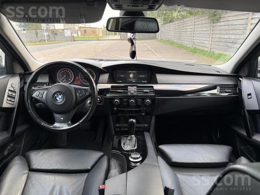Grey BMW 530 2006 in Jelgava, with an engine capacity of 3.00 L and mileage of 0 thousand km for 5500 €, photo 19 on AUTOMOTO.COM.LV