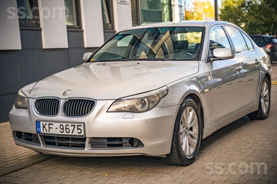 Pelēks BMW 530 2006 Rīga, ar dzinēja tilpumu 3.00 L un nobraukumu 327 tūkst. km par 2990 €, foto 1 vietnē AUTOMOTO.COM.LV