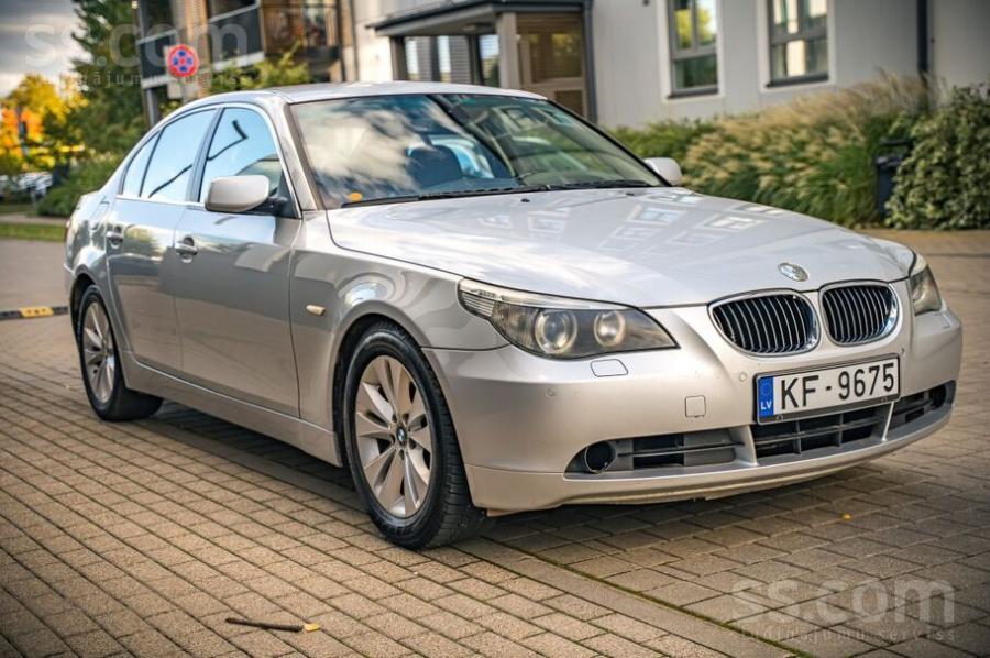 Pelēks BMW 530 2006 Rīga, ar dzinēja tilpumu 3.00 L un nobraukumu 327 tūkst. km par 2990 €, foto 4 vietnē AUTOMOTO.COM.LV