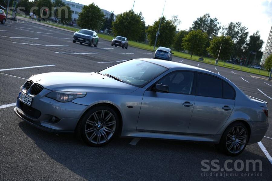 Pelēks BMW 530 2006 Rīga, ar dzinēja tilpumu 3.00 L un nobraukumu 378 tūkst. km par 5390 €, foto 4 vietnē AUTOMOTO.COM.LV