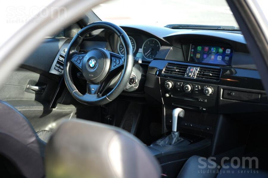 Pelēks BMW 530 2006 Rīga, ar dzinēja tilpumu 3.00 L un nobraukumu 378 tūkst. km par 5390 €, foto 11 vietnē AUTOMOTO.COM.LV