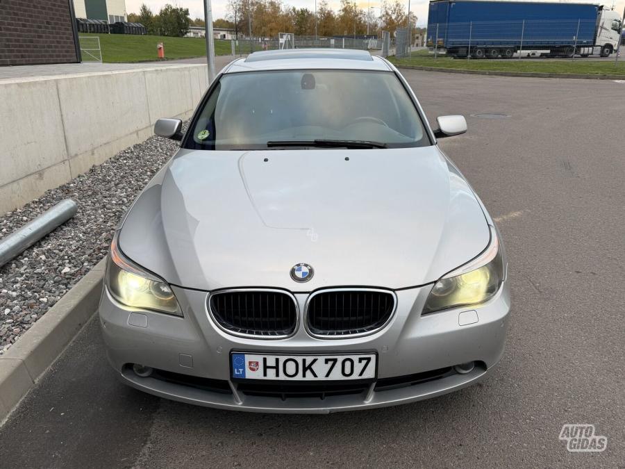 Grey BMW 530 2006 in Kaunas, with an engine capacity of 3.00 L and mileage of 303 thousand km for 1950 €, photo 3 on AUTOMOTO.COM.LV