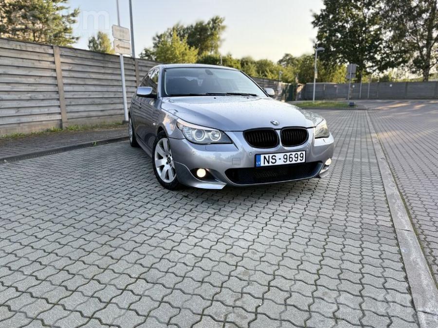 Pelēks BMW 530 2007 Jelgava, ar dzinēja tilpumu 3.00 L un nobraukumu 0 tūkst. km par 4700 €, foto 2 vietnē AUTOMOTO.COM.LV