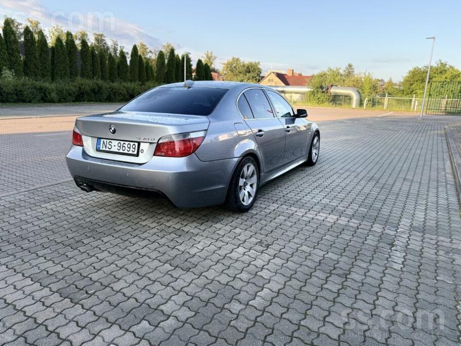 Pelēks BMW 530 2007 Jelgava, ar dzinēja tilpumu 3.00 L un nobraukumu 0 tūkst. km par 4700 €, foto 8 vietnē AUTOMOTO.COM.LV