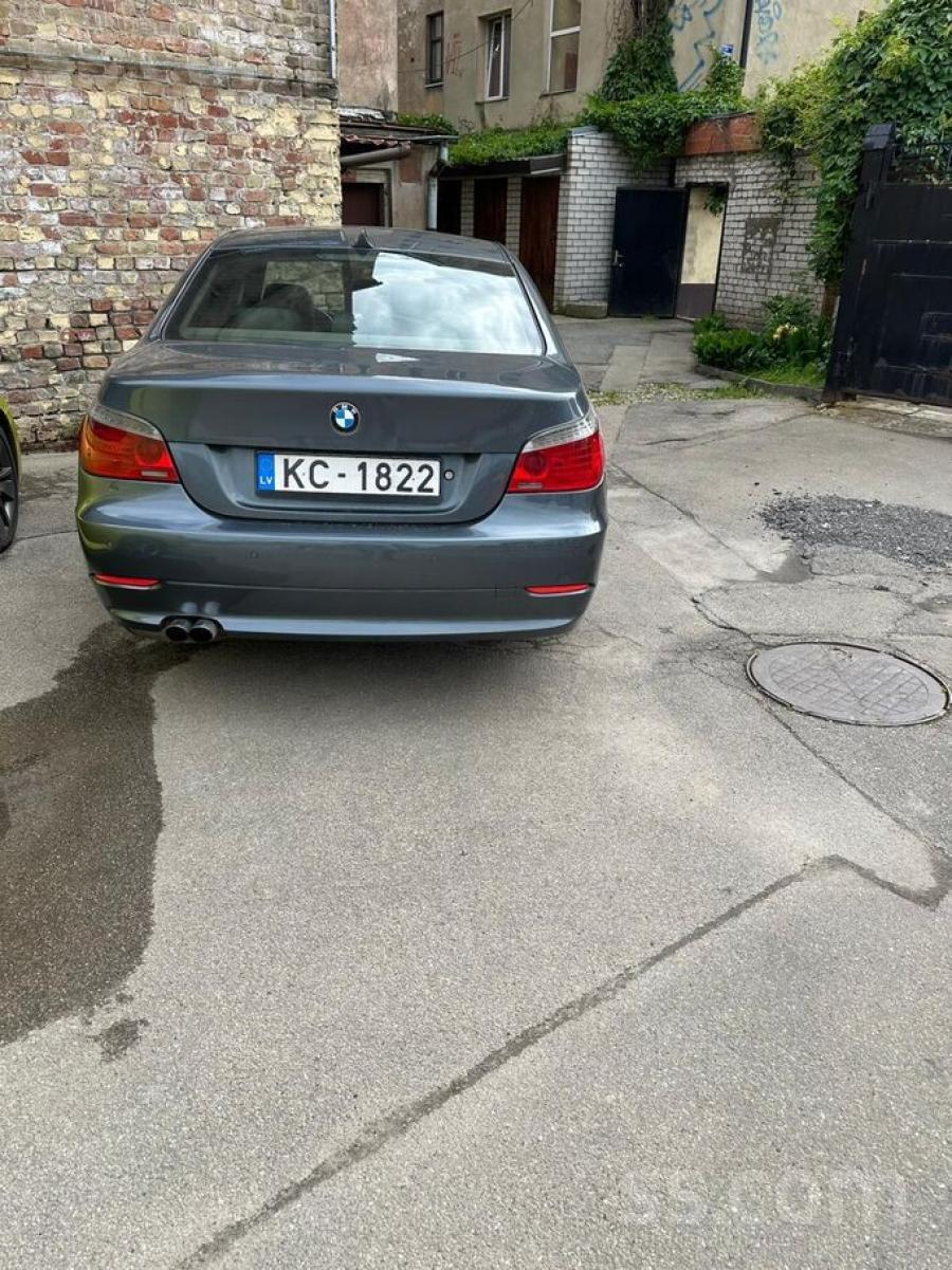 Pelēks BMW 530 2007 Rīga, ar dzinēja tilpumu 3.00 L un nobraukumu 327 tūkst. km par 4500 €, foto 2 vietnē AUTOMOTO.COM.LV