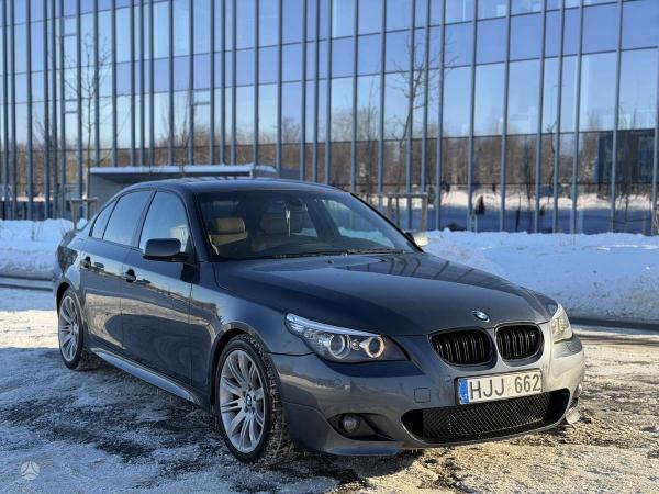 Pelēks BMW 530 2007 Viļņa, ar dzinēja tilpumu 3.00 L un nobraukumu 400 tūkst. km par 6650 €, foto 1 vietnē AUTOMOTO.COM.LV