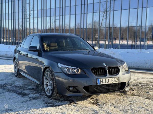 Pelēks BMW 530 2007 Viļņa, ar dzinēja tilpumu 3.00 L un nobraukumu 400 tūkst. km par 6650 €, foto 2 vietnē AUTOMOTO.COM.LV