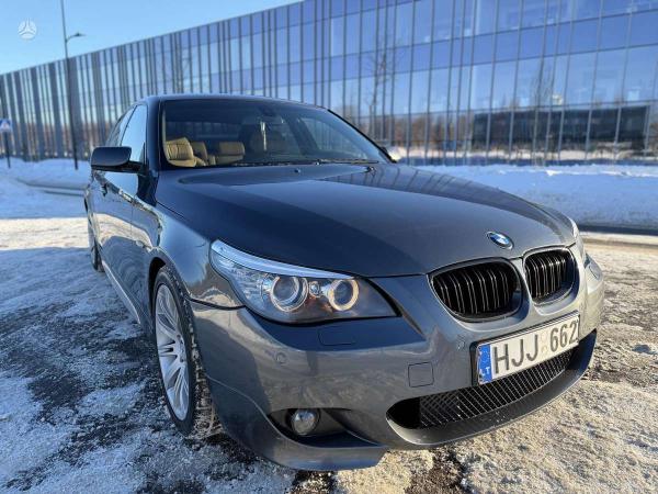 Pelēks BMW 530 2007 Viļņa, ar dzinēja tilpumu 3.00 L un nobraukumu 400 tūkst. km par 6650 €, foto 4 vietnē AUTOMOTO.COM.LV