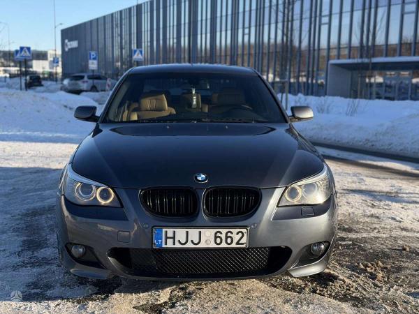 Pelēks BMW 530 2007 Viļņa, ar dzinēja tilpumu 3.00 L un nobraukumu 400 tūkst. km par 6650 €, foto 6 vietnē AUTOMOTO.COM.LV