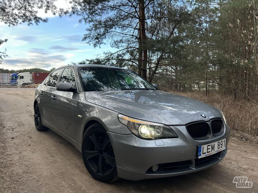 Pelēks BMW 530 2007 Kauņa, ar dzinēja tilpumu 3.00 L un nobraukumu 330 tūkst. km par 3450 €, foto 4 vietnē AUTOMOTO.COM.LV