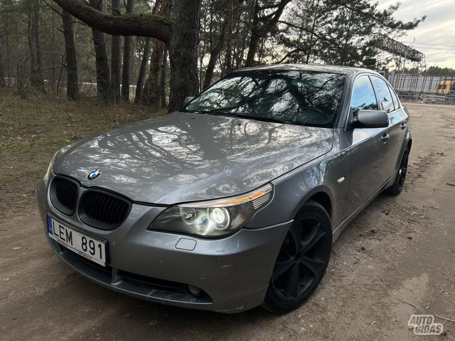 Pelēks BMW 530 2007 Kauņa, ar dzinēja tilpumu 3.00 L un nobraukumu 330 tūkst. km par 3450 €, foto 10 vietnē AUTOMOTO.COM.LV