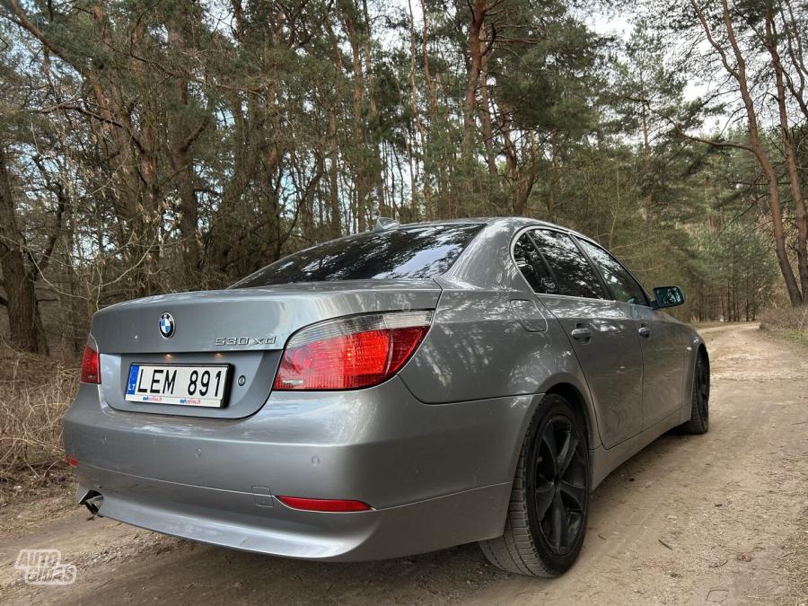 Pelēks BMW 530 2007 Kauņa, ar dzinēja tilpumu 3.00 L un nobraukumu 330 tūkst. km par 3450 €, foto 11 vietnē AUTOMOTO.COM.LV