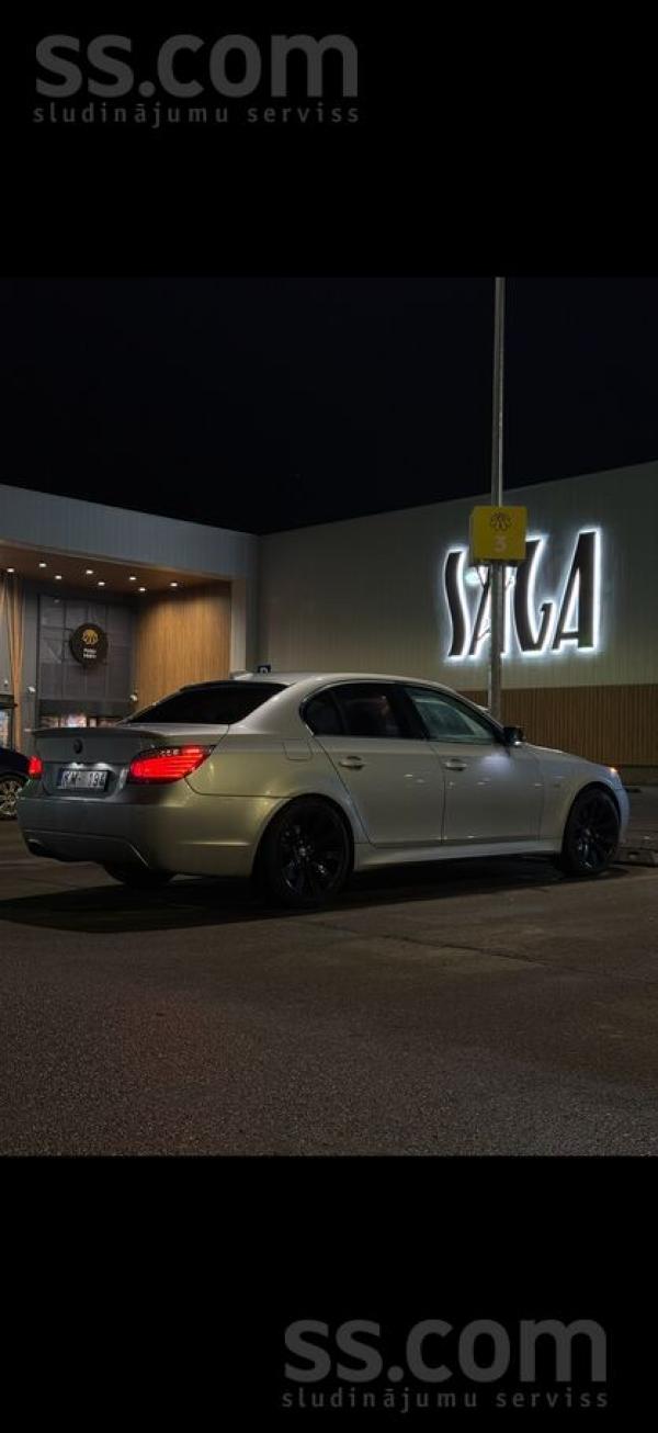 Pelēks BMW 530 2007 Rīga, ar dzinēja tilpumu 3.00 L un nobraukumu 311 tūkst. km par 6700 €, foto 1 vietnē AUTOMOTO.COM.LV