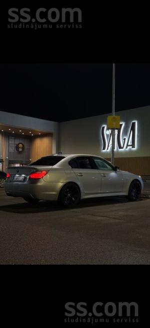 Pelēks BMW 530 2007 Rīga, ar dzinēja tilpumu 3.00 L un nobraukumu 311 tūkst. km par 6700 €, foto  vietnē AUTOMOTO.COM.LV