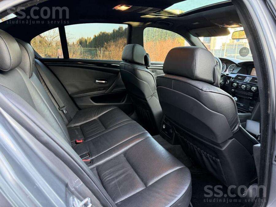 Серый БМВ 530 2007 в Елгава, объемом двигателя 3.00 л и пробегом 367 тыс. км за 6700 €, фото 23 на AUTOMOTO.COM.LV