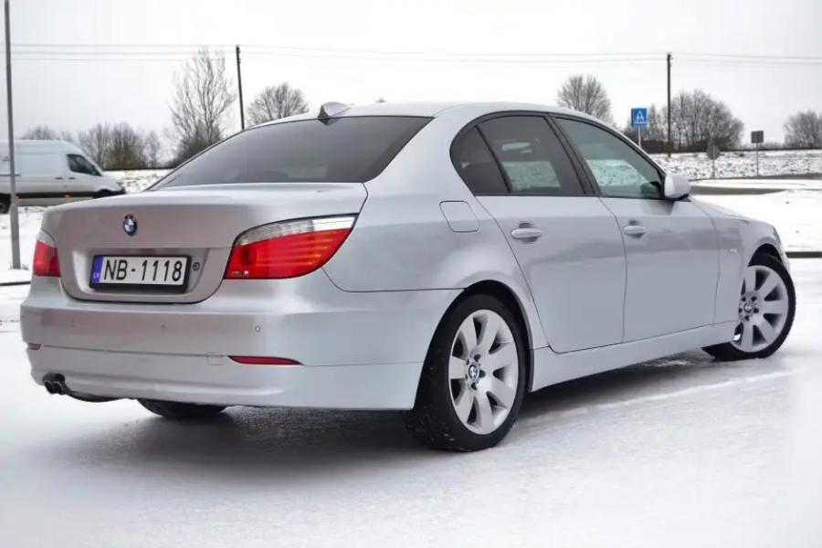 Серый БМВ 530 2007 в Екабпилс, объемом двигателя 3.00 л и пробегом 246 тыс. км за 6800 €, фото 3 на AUTOMOTO.COM.LV