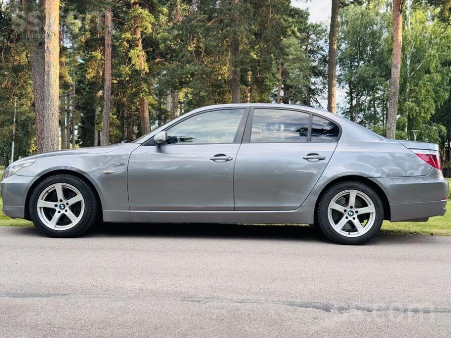 Grey BMW 530 2007 in Jekabpils, with an engine capacity of 3.00 L and mileage of 319 thousand km for 3950 €, photo 3 on AUTOMOTO.COM.LV