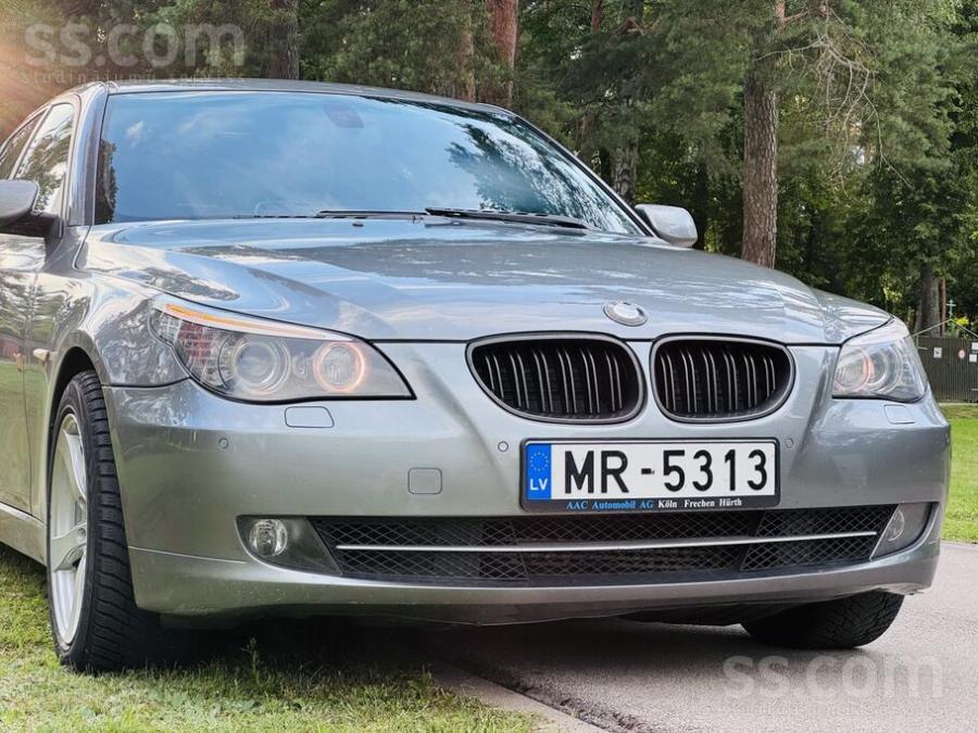 Grey BMW 530 2007 in Jekabpils, with an engine capacity of 3.00 L and mileage of 319 thousand km for 3950 €, photo 5 on AUTOMOTO.COM.LV