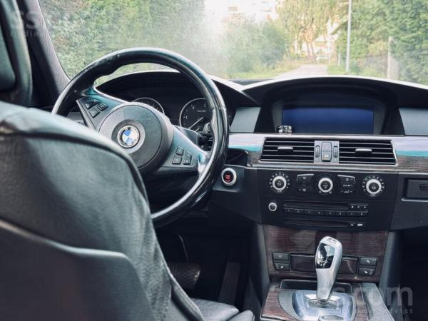 Grey BMW 530 2007 in Jekabpils, with an engine capacity of 3.00 L and mileage of 319 thousand km for 3950 €, photo 7 on AUTOMOTO.COM.LV