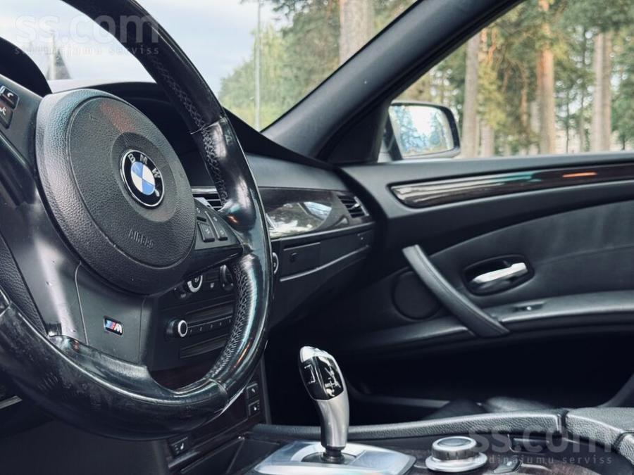 Grey BMW 530 2007 in Jekabpils, with an engine capacity of 3.00 L and mileage of 319 thousand km for 3950 €, photo 9 on AUTOMOTO.COM.LV