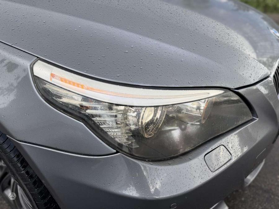 Grey BMW 530 2007 in Vilnius, with an engine capacity of 2.99 L and mileage of 400 thousand km for 5999 €, photo 11 on AUTOMOTO.COM.LV