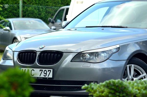 Grey BMW 530 2007 in Kaisiadorys, with an engine capacity of 2.99 L and mileage of 289 thousand km for 7499 €, photo 2 on AUTOMOTO.COM.LV