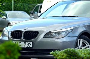 Grey BMW 530 2007 in Kaisiadorys, with an engine capacity of 2.99 L and mileage of 289 thousand km for 7499 €, photo 3 on AUTOMOTO.COM.LV