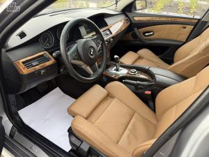 Pelēks BMW 530 2007 Viļņa, ar dzinēja tilpumu 3.00 L un nobraukumu 400 tūkst. km par 5900 €, foto 20 vietnē AUTOMOTO.COM.LV