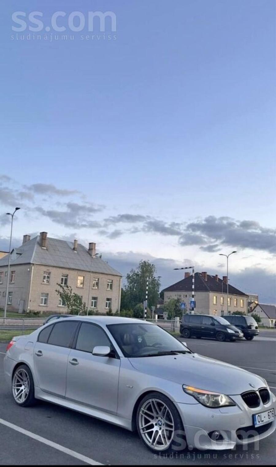 Pelēks BMW 530 2007 Rēzekne, ar dzinēja tilpumu 3.00 L un nobraukumu 430 tūkst. km par 7450 €, foto 1 vietnē AUTOMOTO.COM.LV