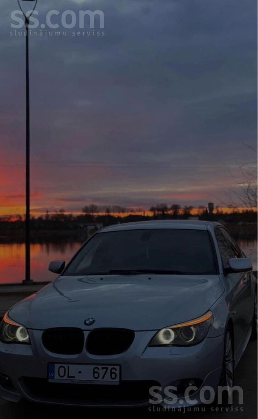 Pelēks BMW 530 2007 Rēzekne, ar dzinēja tilpumu 3.00 L un nobraukumu 430 tūkst. km par 7450 €, foto 3 vietnē AUTOMOTO.COM.LV