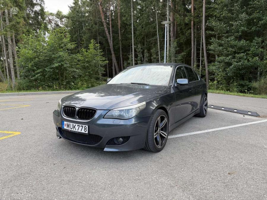 Pelēks BMW 530 2007 Klaipėda, ar dzinēja tilpumu 2.99 L un nobraukumu 222 tūkst. km par 4800 €, foto 6 vietnē AUTOMOTO.COM.LV
