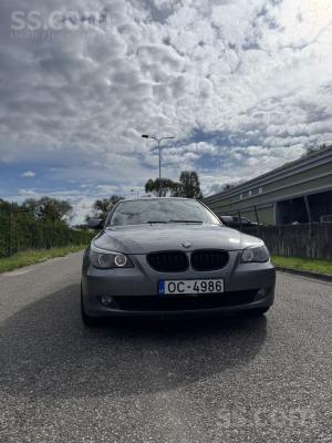 Grey BMW 530 2007 in Riga, with an engine capacity of 3.00 L and mileage of 394 thousand km for 4500 €, photo  on AUTOMOTO.COM.LV