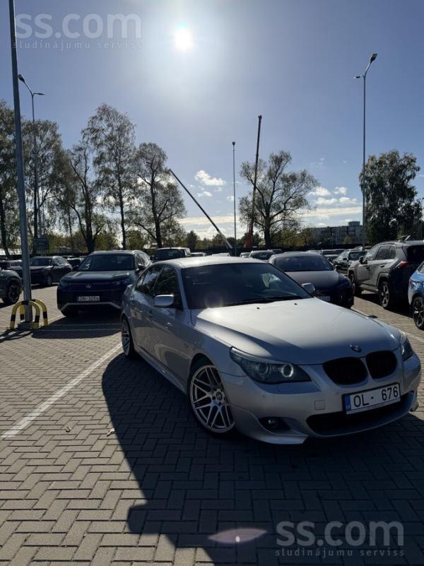 Pelēks BMW 530 2007 Rēzekne, ar dzinēja tilpumu 3.00 L un nobraukumu 432 tūkst. km par 7250 €, foto 1 vietnē AUTOMOTO.COM.LV