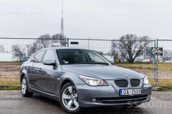 Pelēks BMW 530 2008 Rīga, ar dzinēja tilpumu 3.00 L un nobraukumu 298 tūkst. km par 11500 €, foto 2 vietnē AUTOMOTO.COM.LV