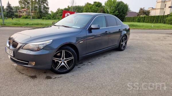 Pelēks BMW 530 2008 Rīga, ar dzinēja tilpumu 3.00 L un nobraukumu 300 tūkst. km par 11990 €, foto 1 vietnē AUTOMOTO.COM.LV