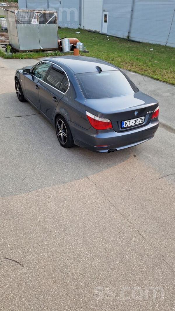 Pelēks BMW 530 2008 Rīga, ar dzinēja tilpumu 3.00 L un nobraukumu 300 tūkst. km par 11990 €, foto 7 vietnē AUTOMOTO.COM.LV