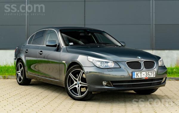 Grey BMW 530 2008 in Riga, with an engine capacity of 3.00 L and mileage of 307 thousand km for 5990 €, photo 3 on AUTOMOTO.COM.LV