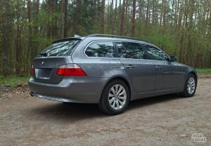 Grey BMW 530 2008 in Kaunas, with an engine capacity of 3.00 L and mileage of 320 thousand km for 4600 €, photo 5 on AUTOMOTO.COM.LV