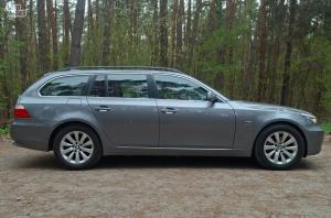 Grey BMW 530 2008 in Kaunas, with an engine capacity of 3.00 L and mileage of 320 thousand km for 4600 €, photo 8 on AUTOMOTO.COM.LV