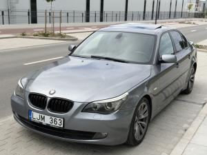 Grey BMW 530 2008 in Vilnius, with an engine capacity of 3.00 L and mileage of 289 thousand km for 4300 €, photo 4 on AUTOMOTO.COM.LV