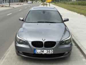 Grey BMW 530 2008 in Vilnius, with an engine capacity of 3.00 L and mileage of 289 thousand km for 4300 €, photo 6 on AUTOMOTO.COM.LV
