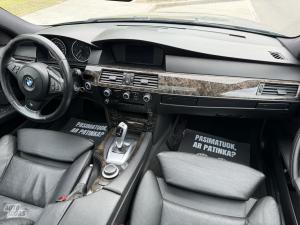 Grey BMW 530 2008 in Vilnius, with an engine capacity of 3.00 L and mileage of 289 thousand km for 4300 €, photo 21 on AUTOMOTO.COM.LV