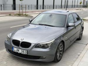 Grey BMW 530 2008 in Vilnius, with an engine capacity of 2.99 L and mileage of 289 thousand km for 4350 €, photo 5 on AUTOMOTO.COM.LV