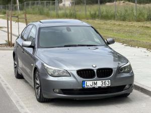 Grey BMW 530 2008 in Vilnius, with an engine capacity of 2.99 L and mileage of 289 thousand km for 4350 €, photo 7 on AUTOMOTO.COM.LV