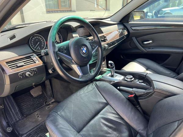 Grey BMW 530 2008 in Kaunas, with an engine capacity of 2.99 L and mileage of 310 thousand km for 4700 €, photo 9 on AUTOMOTO.COM.LV