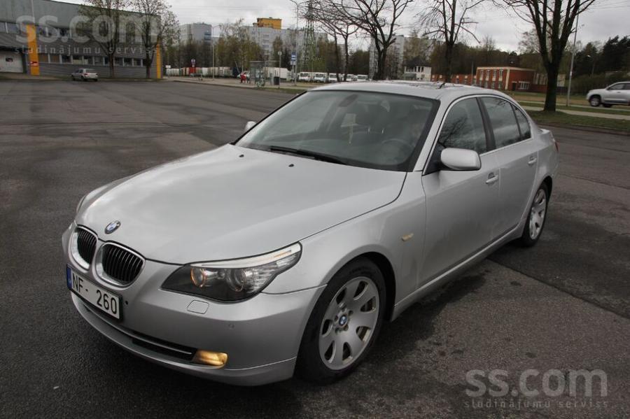 Серый БМВ 530 2008 в Рига, объемом двигателя 3.00 л и пробегом 239 тыс. км за 4100 €, фото 4 на AUTOMOTO.COM.LV