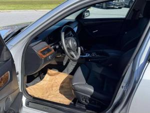 Grey BMW 530 2008 in Telschi, with an engine capacity of 3.00 L and mileage of 253 thousand km for 5490 €, photo 12 on AUTOMOTO.COM.LV